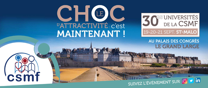 30èmes Universités de la CSMF : les inscriptions sont ouvertes ! - Les ...